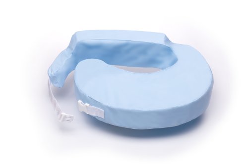 My Brest Friend Nursing Pillow Waterproof Slipcover – Machine Washable Breastfeeding Cushion Cover - Pillow not Included,Vinyl, Blue