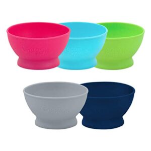 green sprouts Feeding Bowl Made from Silicone Gently Transitions Baby to pureed Food Easy to Hold, Durable, Unbreakable, Heat-Resistant Silicone, Dishwasher Safe