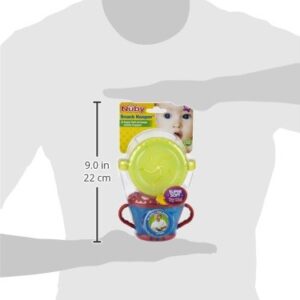 Nuby 2-Pack Snack Keepers, Colors May Vary