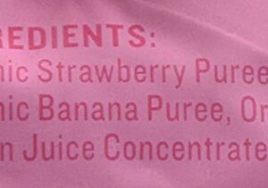 Peter Rabbit Organics Strawberry and Banana Snacks, 4-Ounce (Pack of 10)10