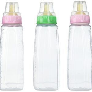 Gerber First Essential Clear View BPA Free Plastic Nurser with Latex Nipple, 9 Ounce (3 Pack)