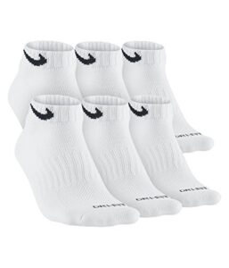 nike dri-fit cushion low-cut training socks, 6-pairs