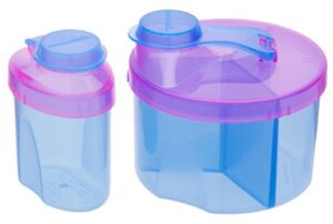 munchkin powdered formula dispenser combo pack, blue