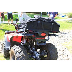 Coleman ATV Rear Padded-Bottom Bag (Black), 19" L x 36" W x 10" H