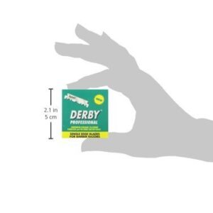 1000 "Derby Professional" Single Edge Razor Blades for straight razor