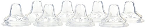 8 Nuk Clear Silicone Replacement Spouts