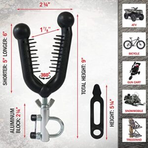 Pack Rack Plus - Gun & Bow Rack for ATVs and Bikes - Model PRP1