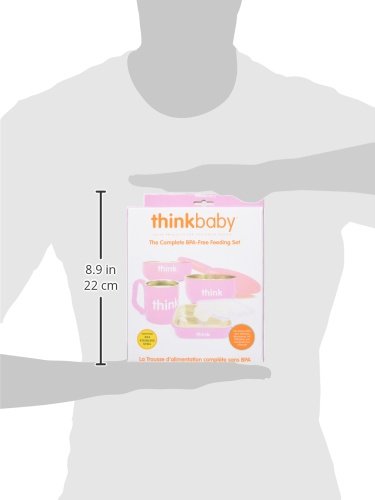 Thinkbaby Complete BPA Free Feeding Set (Pink)