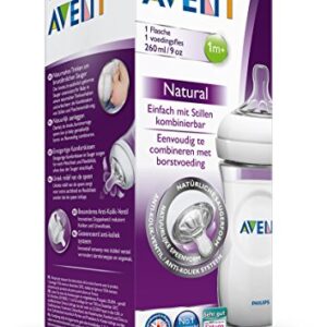 Philips Avent Natural Baby Bottle, 9 Ounce, 1 Pack