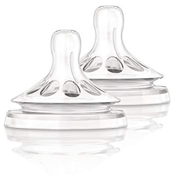 Philips Avent Natural Nipple Slow Flow - 6 Pack