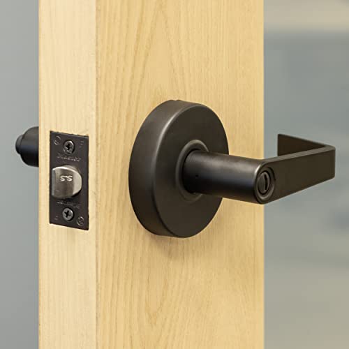 Master Lock SLCHPV10B Heavy Duty Lever Style Grade 2 Commercial Privacy Door Handle, Oil Rubbed Bronze Finish