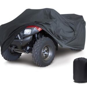 ATV Cover Compatible for Yamaha Banshee Quad 4 Wheeler All Terrain Vehicles 1999-2006. Strong All Weather Protection.