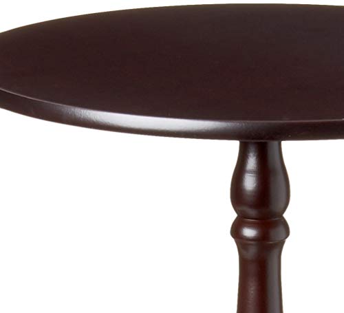 Frenchi Furniture Table, Mahogany, 17.93 in x 18.72 in x 3.35 in