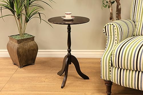 Frenchi Furniture Table, Mahogany, 17.93 in x 18.72 in x 3.35 in