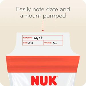 NUK Simply Natural Seal n' Go Breast Milk Bags, 100 CT