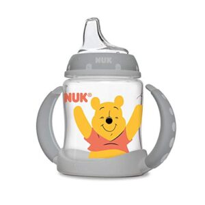 nuk disney learner sippy cup, winnie the pooh, 5oz 1pk (colors may vary)