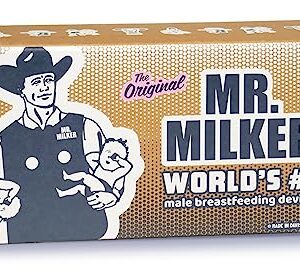 Mr. Milker - Now Men Can Breastfeed. Baby Shower, New Dad Funny