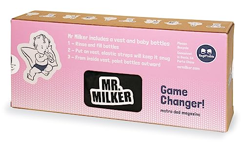 Mr. Milker - Now Men Can Breastfeed. Baby Shower, New Dad Funny