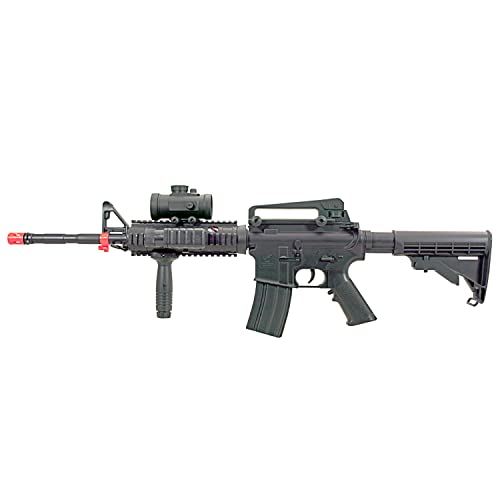 BBTac M83 Full and Semi Automatic Electric Powered Airsoft Gun Full Tactical Accessories Ready to Play Package Entry Level