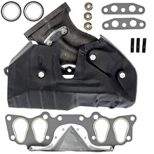 apdty 785383 cast iron exhaust manifold kit