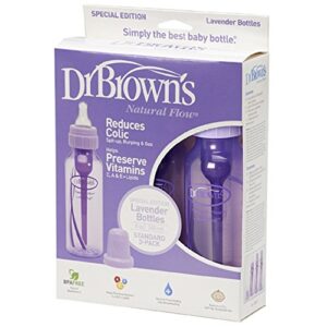 Dr. Brown's Standard Lavender 8oz Bottles - 3pk by Globalbaby