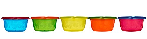 Take & Toss Toddler Bowls with Lids - 8 oz, 12 Pack