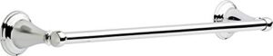 delta windemere 18 inch-towel bar, chrome, bathroom accessories, 70018