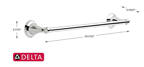 DELTA Windemere 18 inch-Towel Bar, Chrome, Bathroom Accessories, 70018