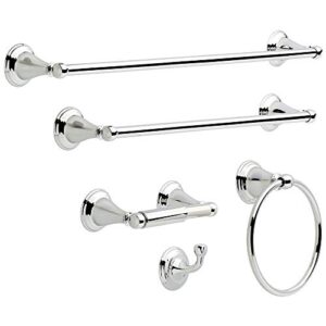 DELTA Windemere 18 inch-Towel Bar, Chrome, Bathroom Accessories, 70018