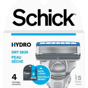 Schick Hydro 5 Razor Refi Size, 4 Count (Pack of 3)