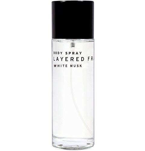 Layered Fragrance Body Spray for Men and Women from Japan 3.4 Fl Oz/ 100 mL White Musk