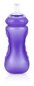 nuby no spill sports sipper purple