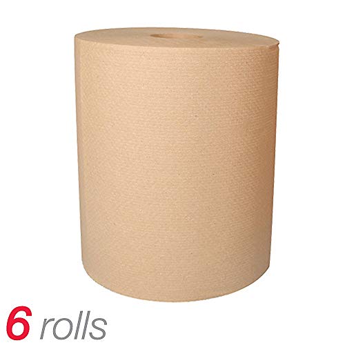 Highmark® Hardwound Paper Towels, 8" x 800', 100% Recycled, Natural, Case Of 6 Rolls