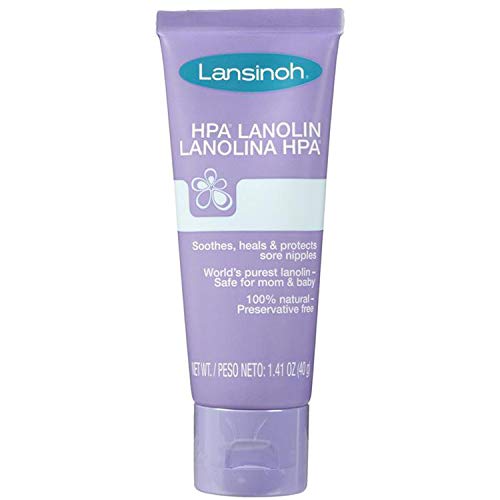 Lansinoh HPA Lanolin for Breastfeeding Mothers, 1.41 Ounce (Pack of 2) - Packaging may vary