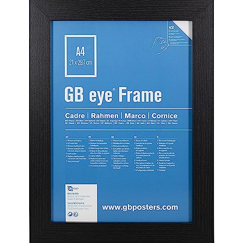 GB Eye FMA4A1BK 29.7 x 21 cm A4 Black Frame