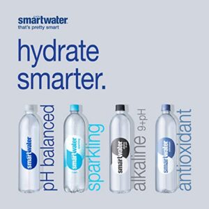 smartwater Vapor Distilled Premium Water, 16.9 Fl Oz (Pack of 6)