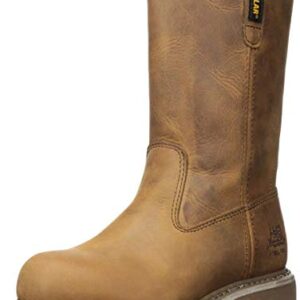 Cat Footwear Women's Revolver Steel Toe Work Boot ST-W, Dark Beige, 9