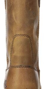 Cat Footwear Women's Revolver Steel Toe Work Boot ST-W, Dark Beige, 9