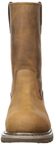 Cat Footwear Women's Revolver Steel Toe Work Boot ST-W, Dark Beige, 9