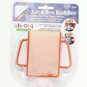 Mommy's Helper Juice Box Buddies, Orange, 3-Pack