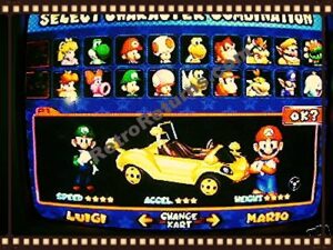 mario kart double dash gamecube memory card unlocked!!