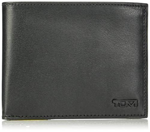 TUMI - Delta Slim Double Billfold Wallet with RFID ID Lock for Men - Black