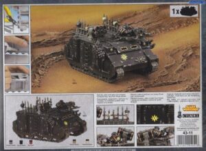 games workshop chaos space marines: chaos rhino (2014)