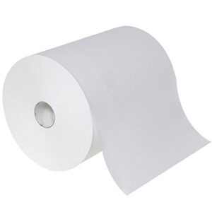 enmotion georgia pacific 89460 high capacity paper towels, roll, poly-bag protected, white