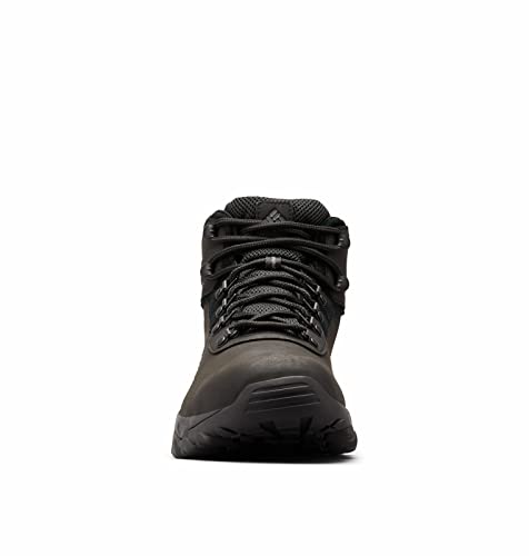 Columbia mens Newton Ridge Plus Ii Waterproof Hiking Boot, Black/Black, 9.5 US