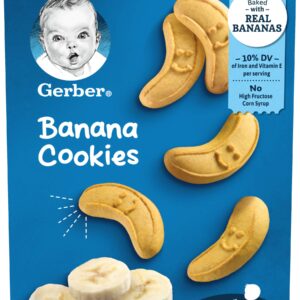 Gerber Graduates Banana Cookies 5 Oz,for Todder