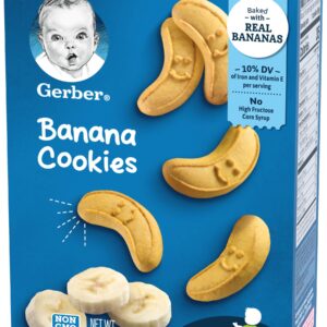 Gerber Graduates Banana Cookies 5 Oz,for Todder