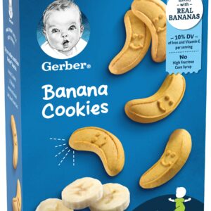 Gerber Graduates Banana Cookies 5 Oz,for Todder