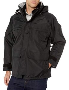 tru-spec men's h2o proof law enforcement parka, black, xx-large