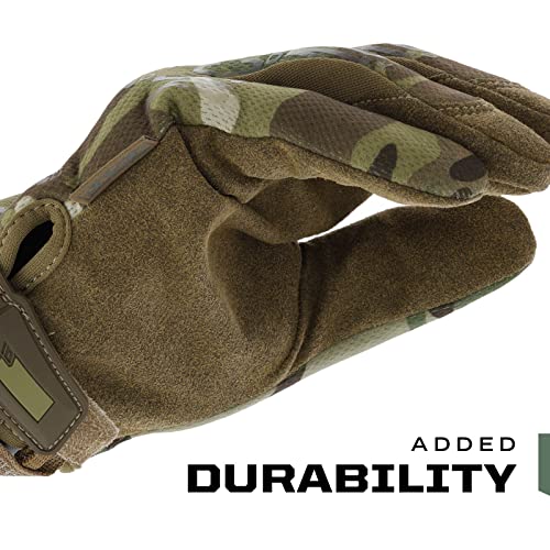 Mechanix Wear: The Original Tactical Work Gloves with Secure Fit, Flexible Grip for Multi-Purpose Use, Durable Touchscreen Safety Gloves for Men (Camouflage - MultiCam, X-Large)